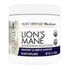 organic lion's mane powder supplement