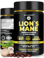 organic lion's mane supplement capsules