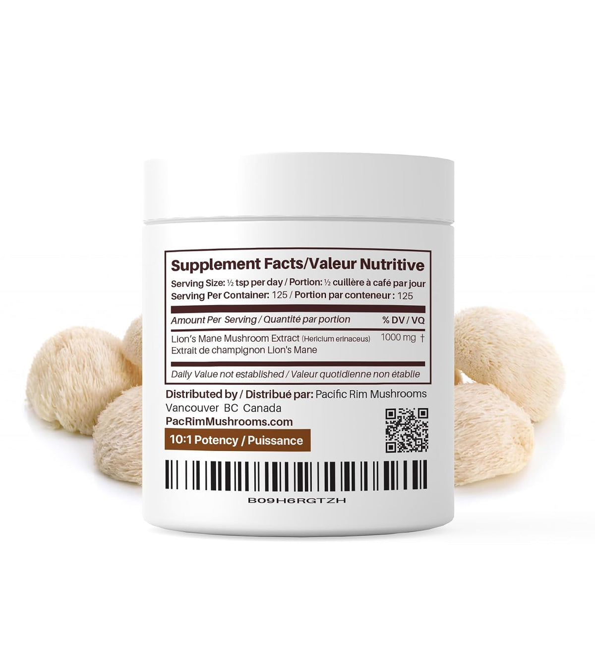 organic lion's mane supplement for brain health