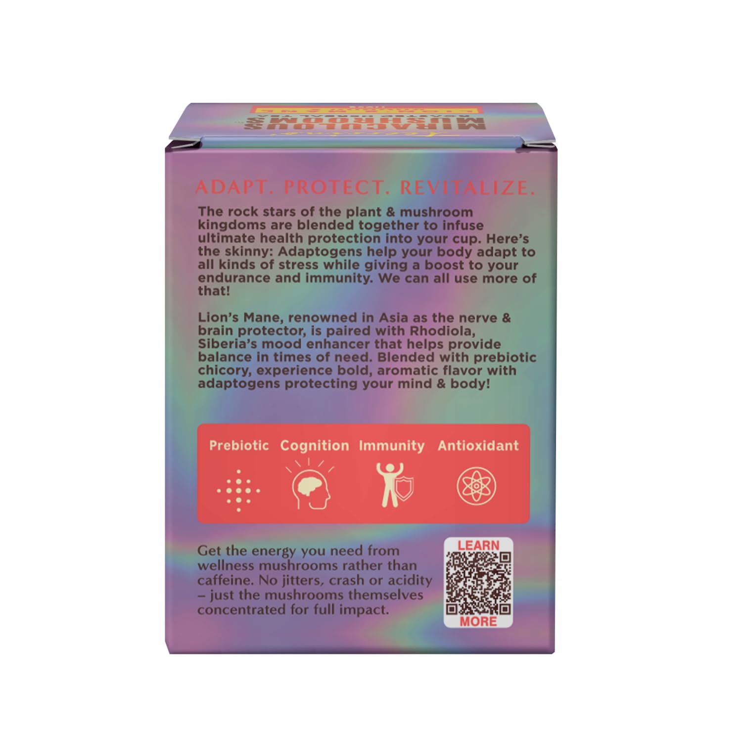 Organic Lion's Mane tea for wellness