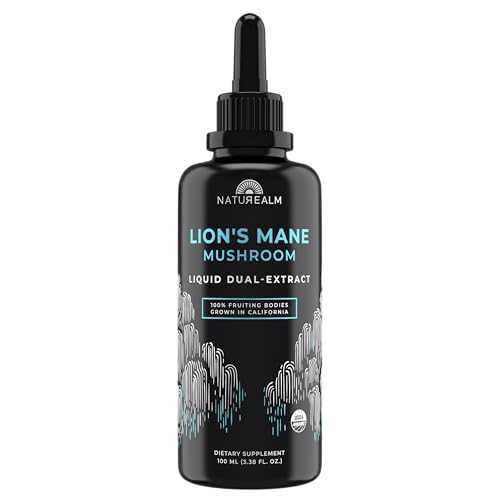 Organic Lion's Mane tincture for brain support