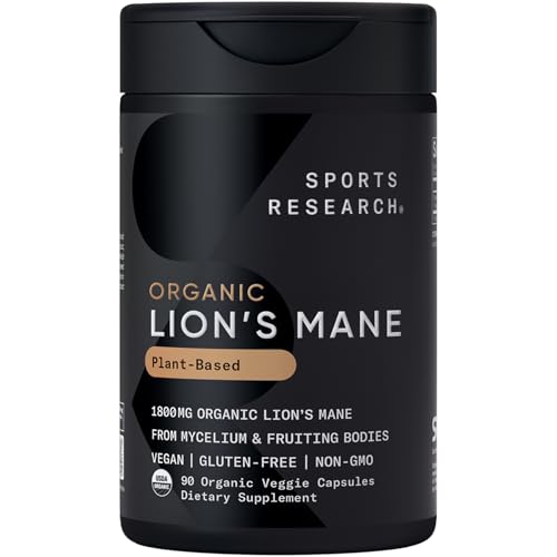 Organic Lion's Mane veggie capsules