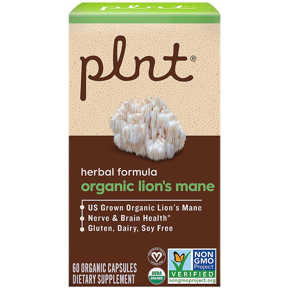 Organic LionaTMs Mane for stress relief