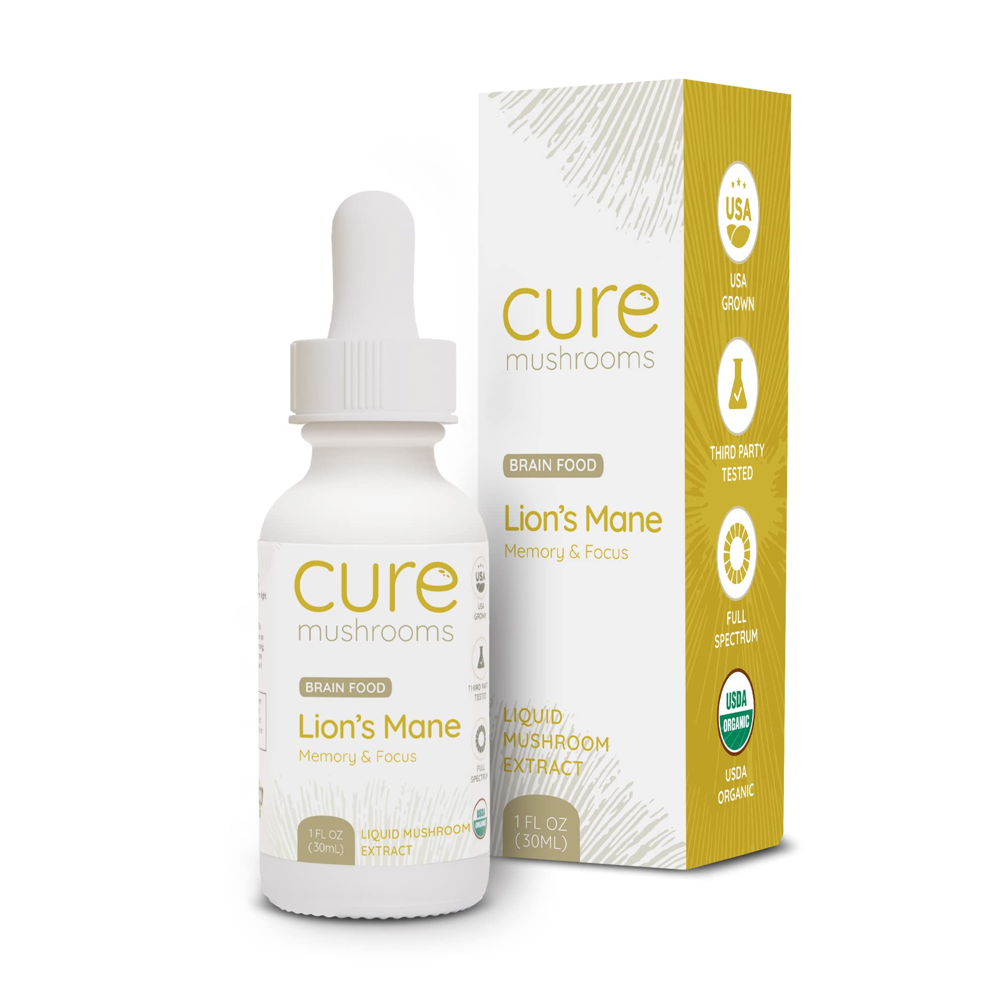 organic lions mane mushroom extract