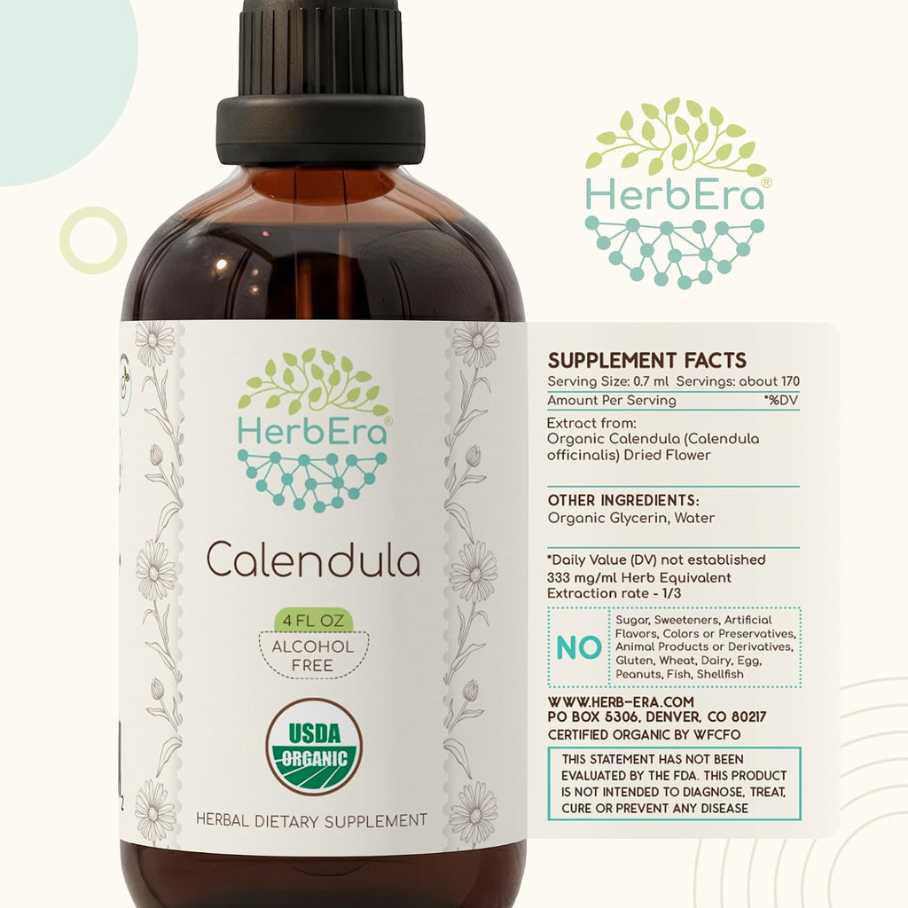 organic liquid extract for herbal remedies