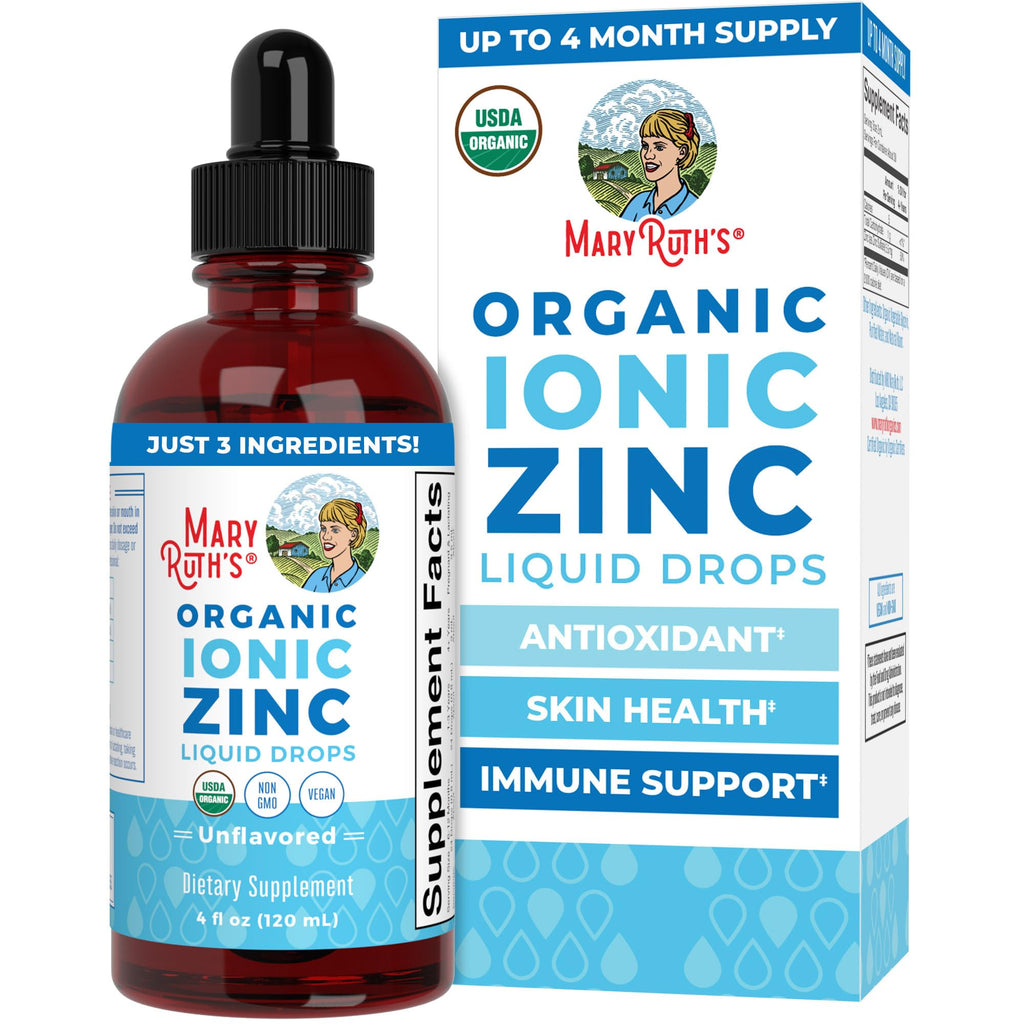 organic liquid zinc for skin health