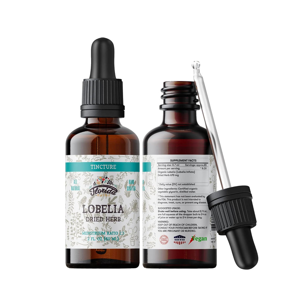 Organic Lobelia extract for holistic healing