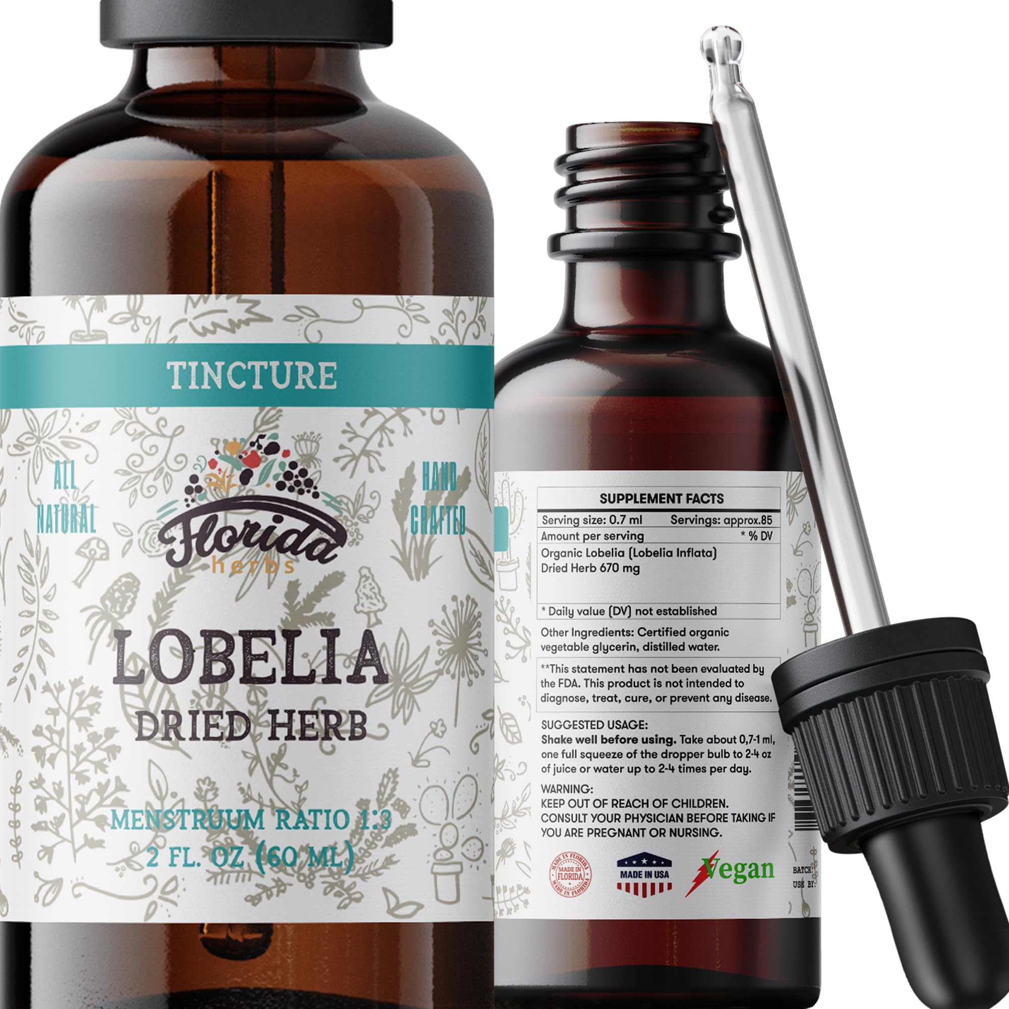 organic lobelia tincture for wellness