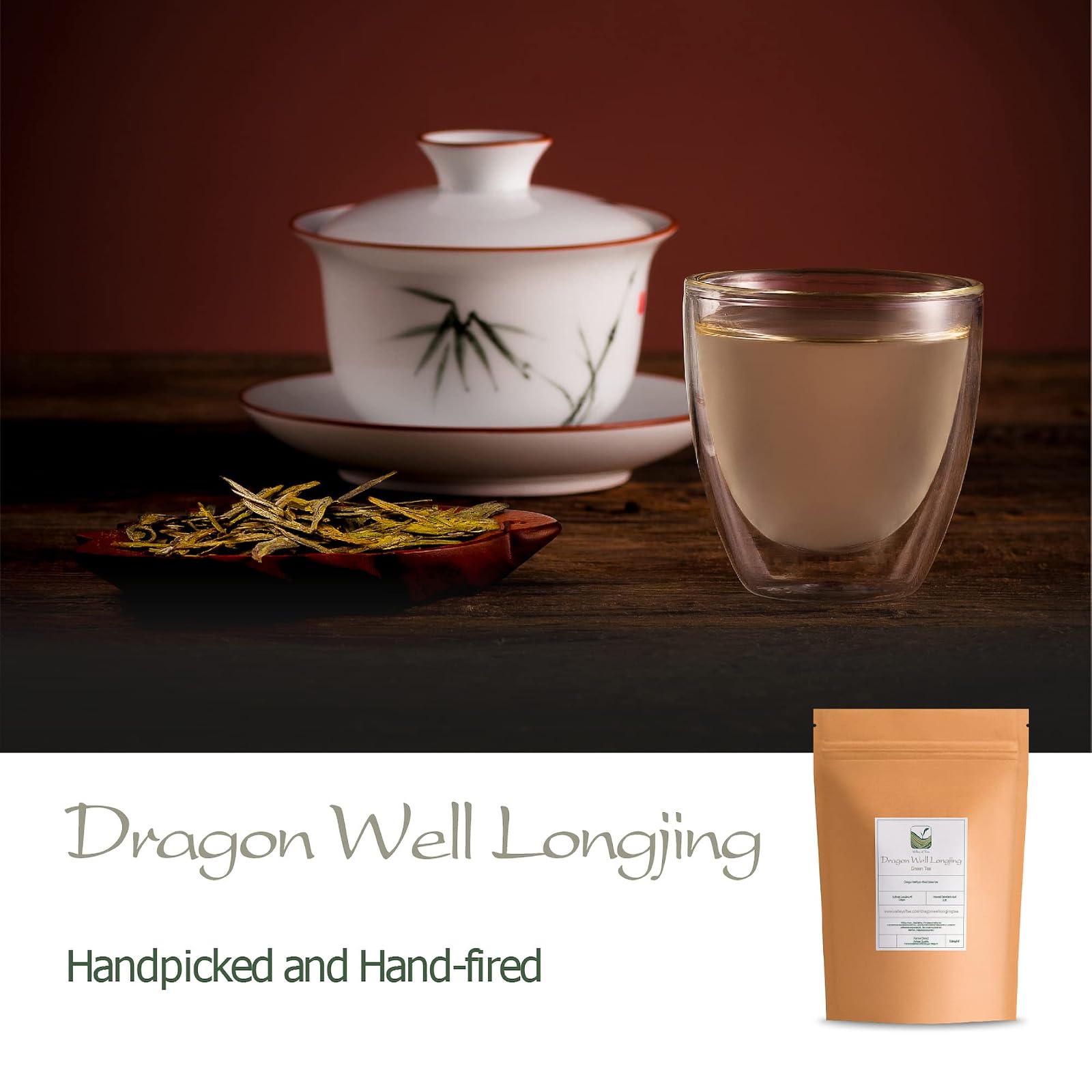 organic Longjing green tea benefits