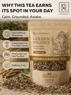 Organic loose leaf Ashwagandha tea