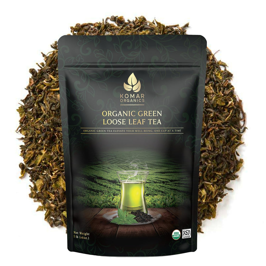 organic loose leaf green tea