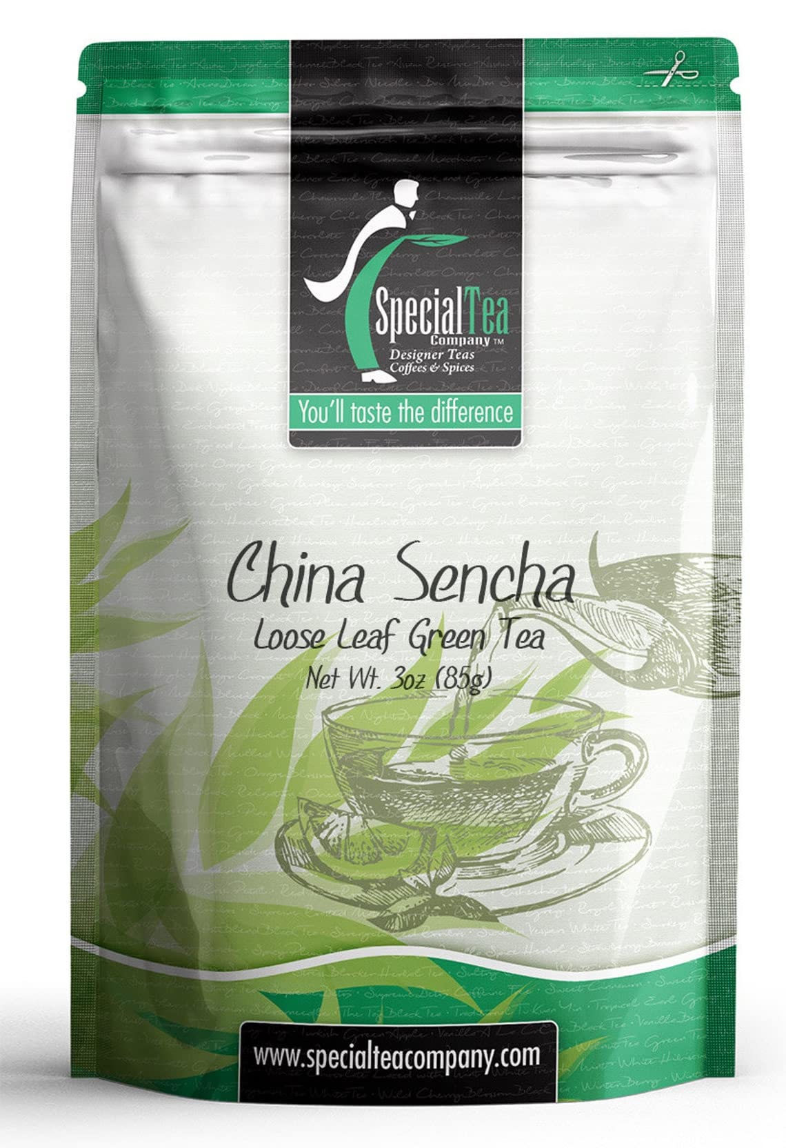 organic loose leaf green tea