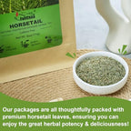 Organic loose leaf horsetail tea