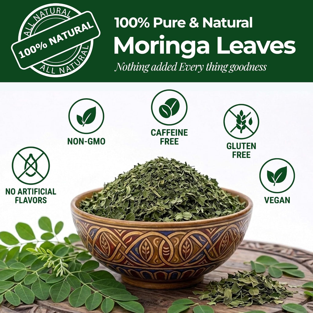Organic loose leaf Moringa tea