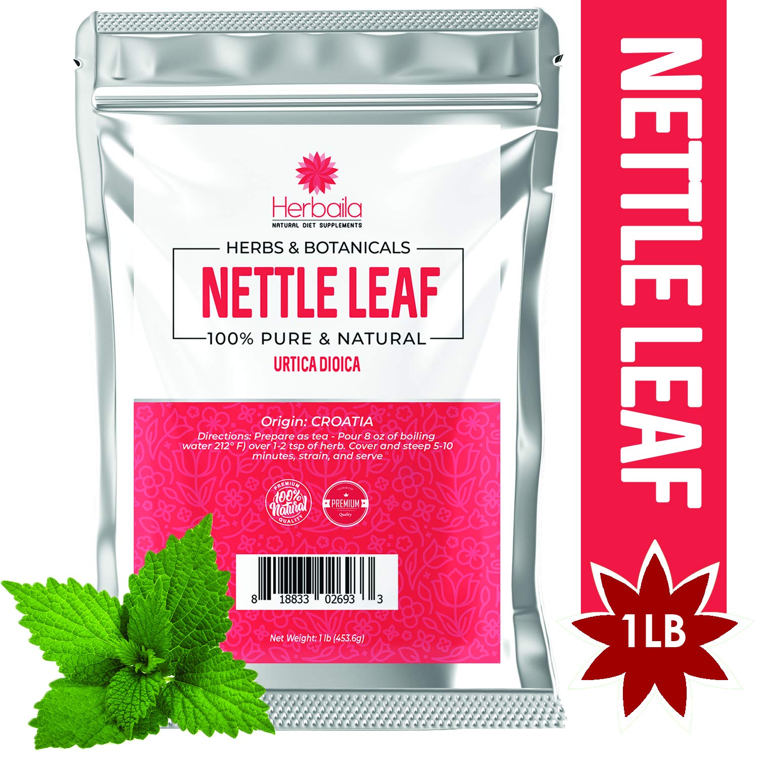 organic loose leaf nettle tea