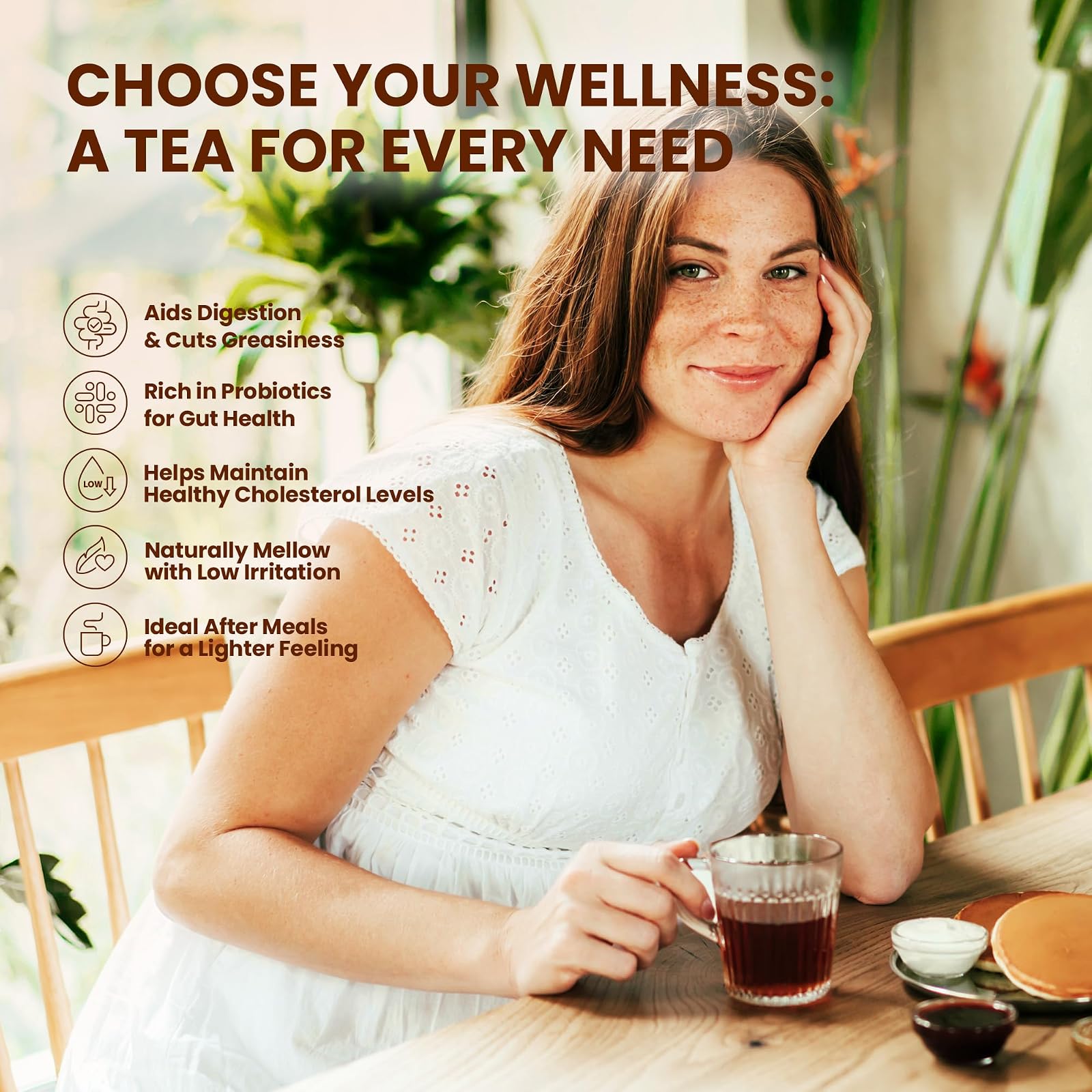 organic loose leaf Pu-Erh tea