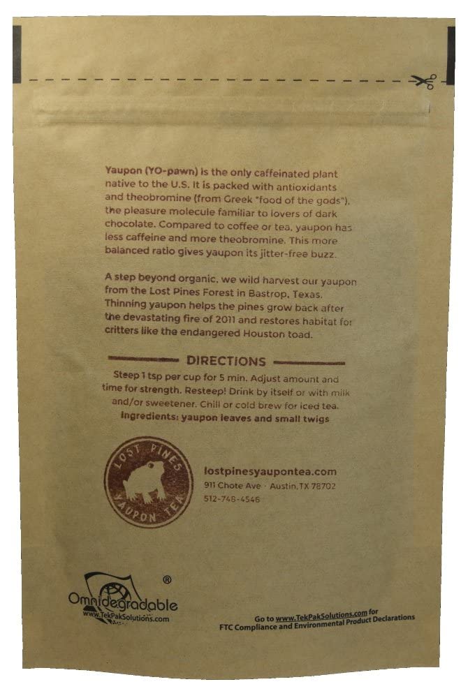 organic loose leaf yaupon tea