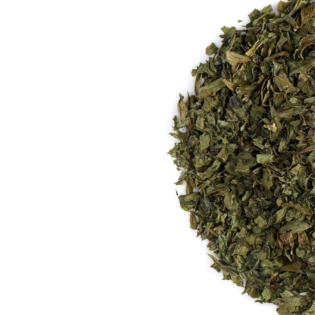 organic lovage leaves for healthy brewing