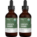 Organic Lugol's iodine drops for thyroid health
