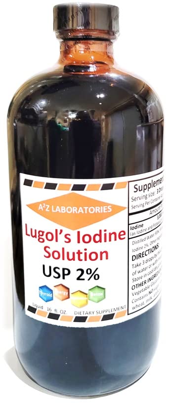organic lugols iodine for thyroid health