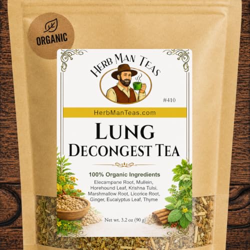 organic lung decongest tea blend