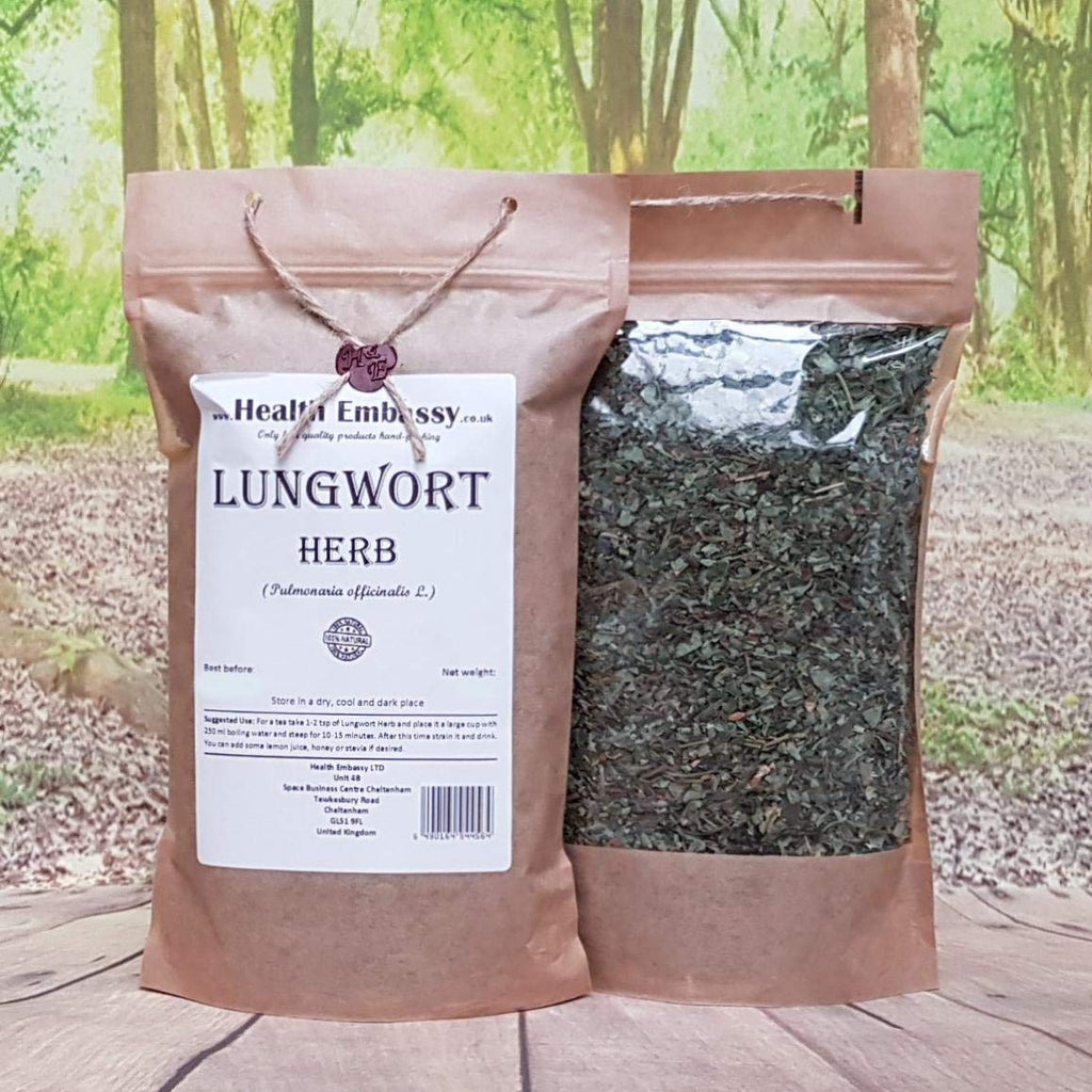 Organic Lungwort Herb herbal infusion