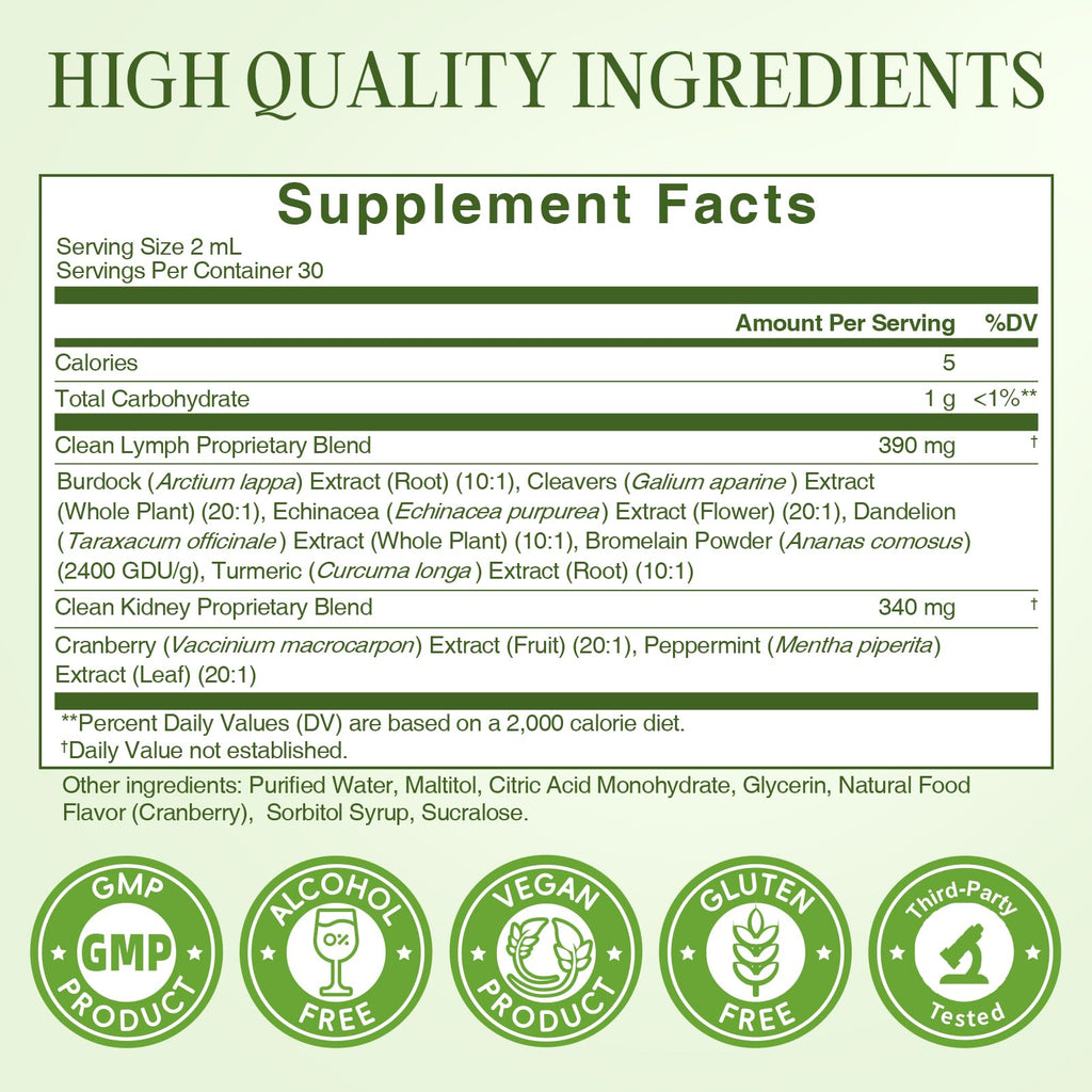 organic lymphatic health supplement