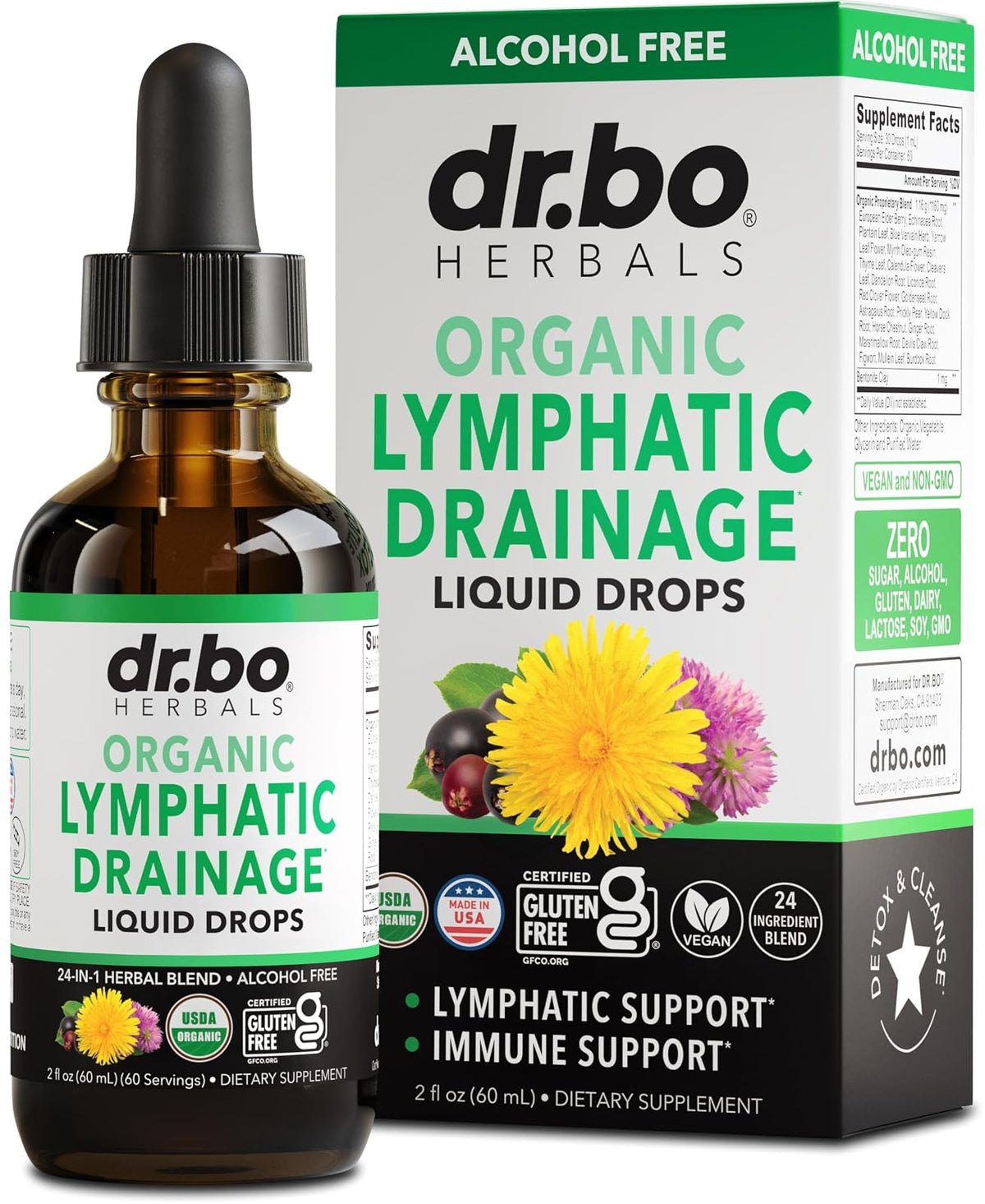 organic lymphatic support drops