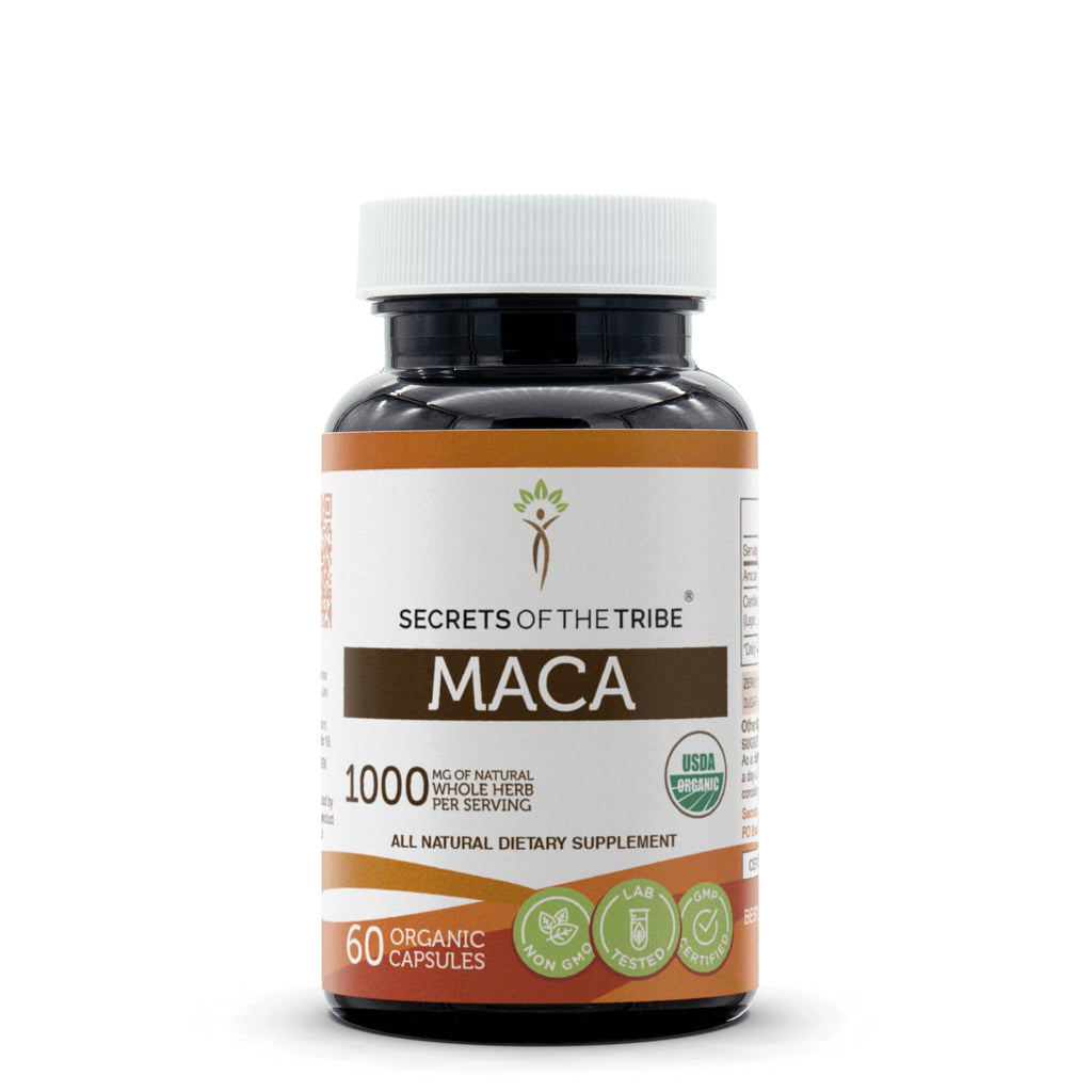 organic maca capsules for energy