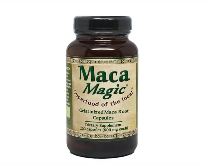 organic maca powder capsules