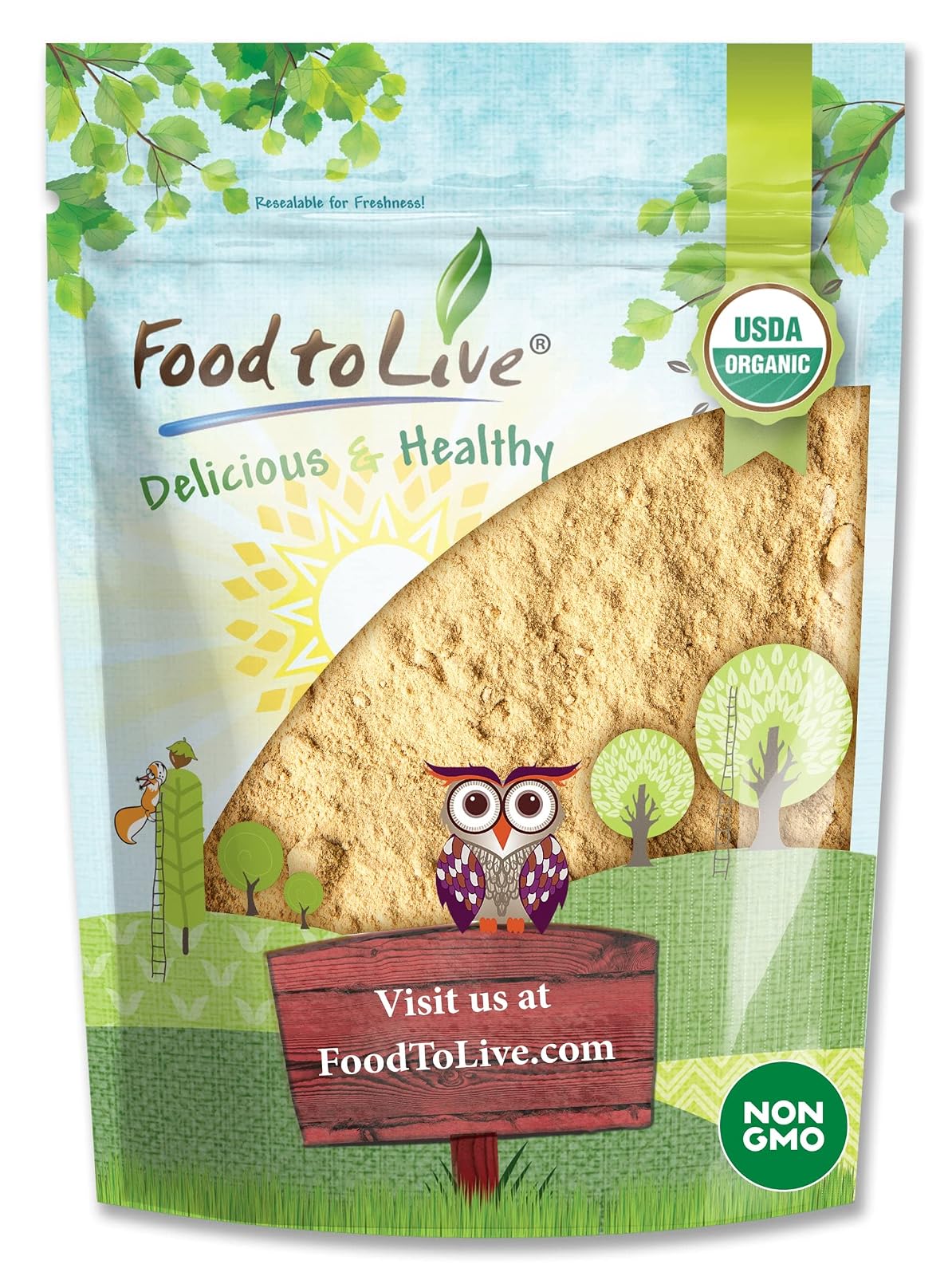 Organic maca powder for smoothies