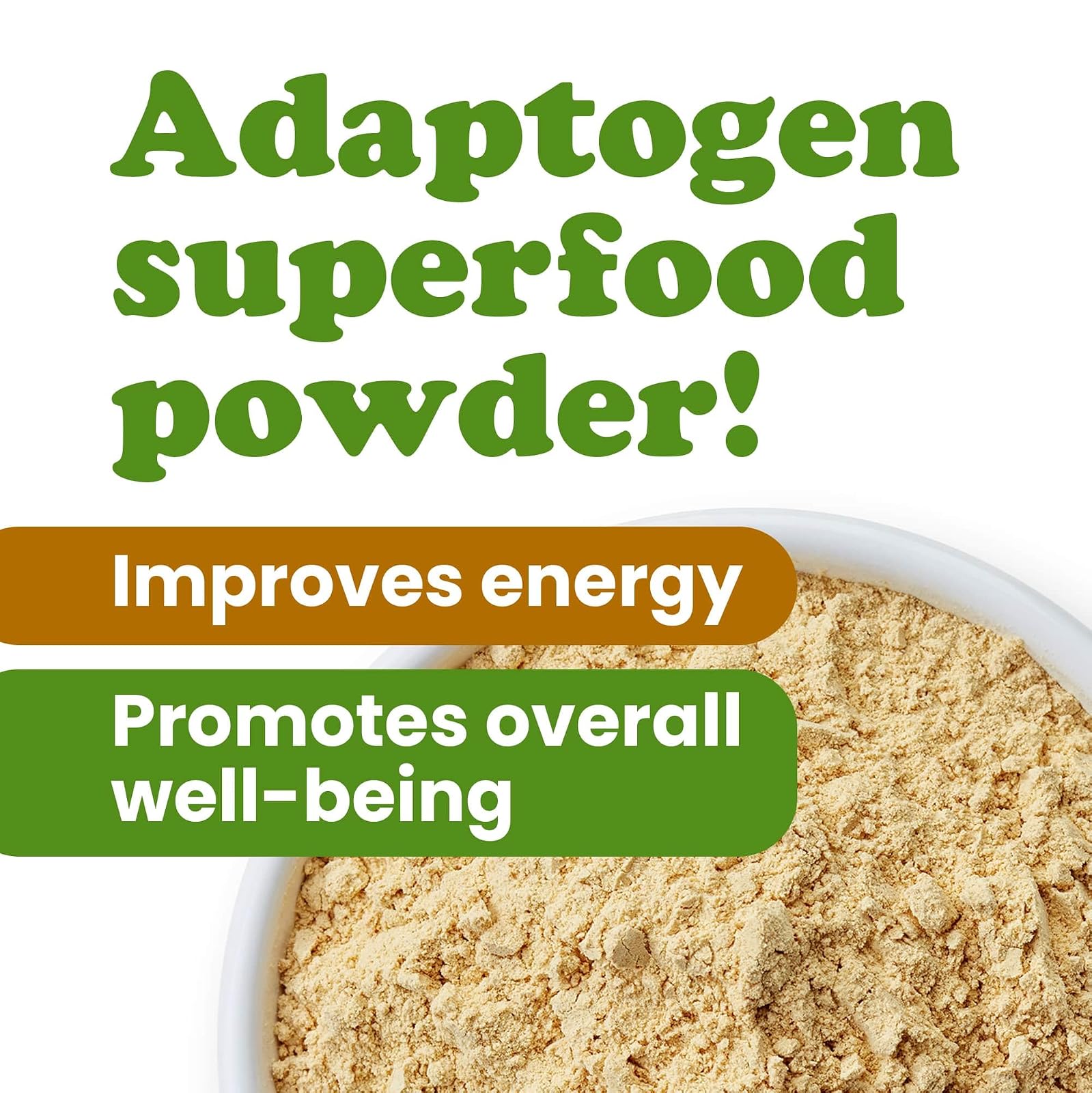 Organic maca powder for smoothies