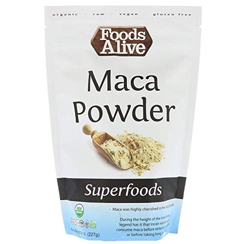Organic maca powder for vitality boost