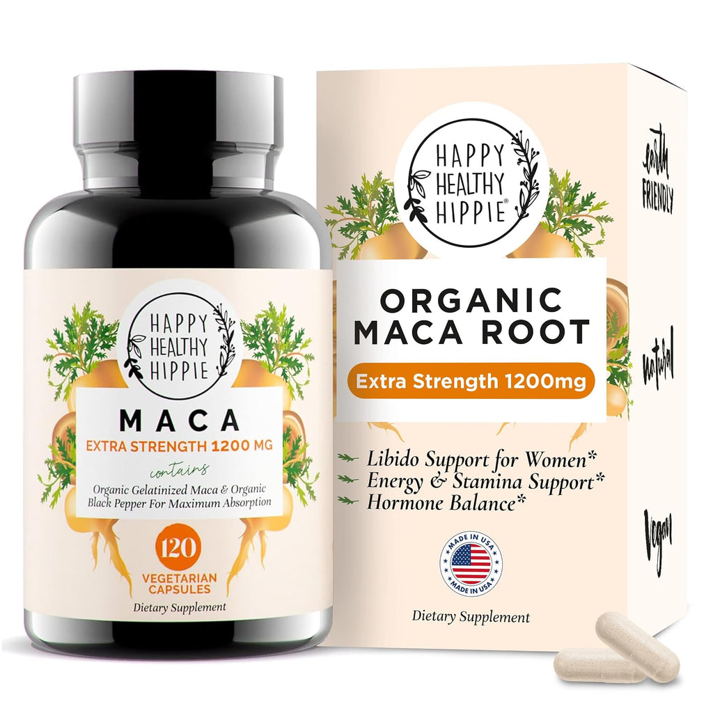 organic maca root capsules for energy