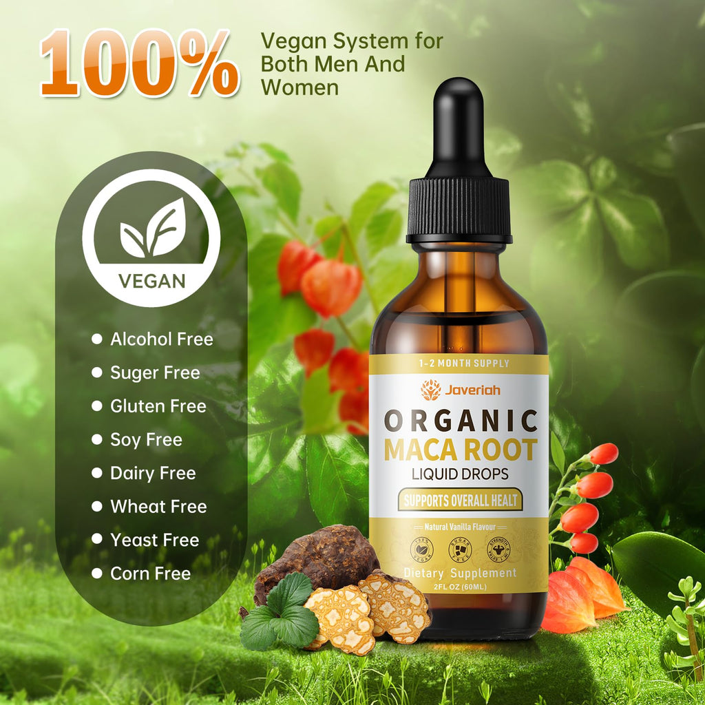 organic maca root drops for endurance