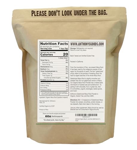 organic maca root for energy