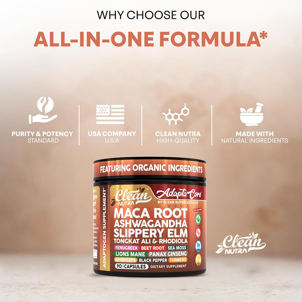 Organic maca root for improved mood