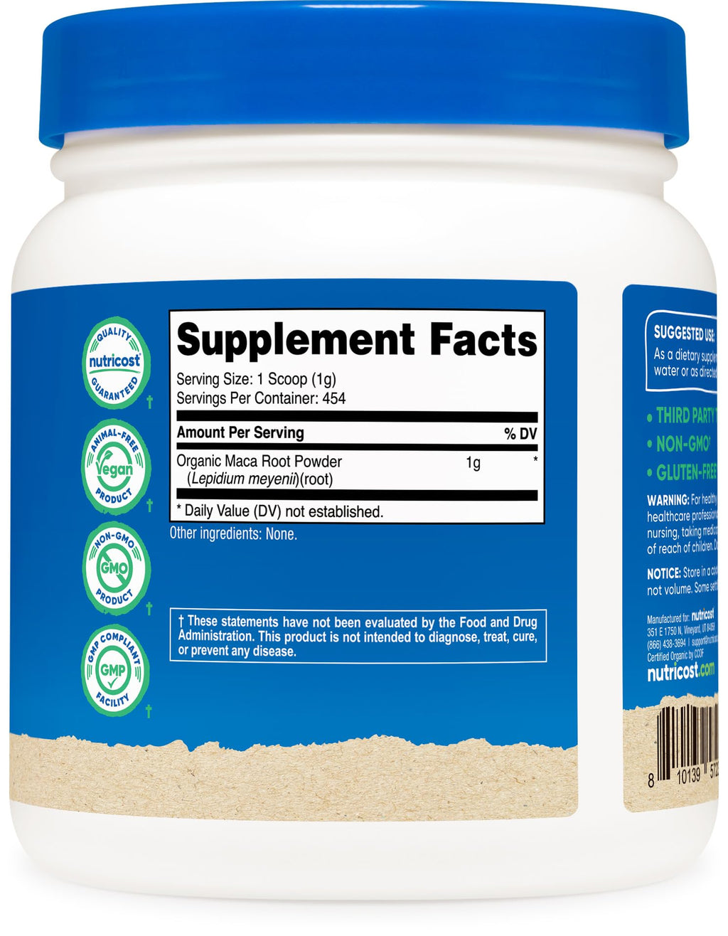 organic maca root for overall health