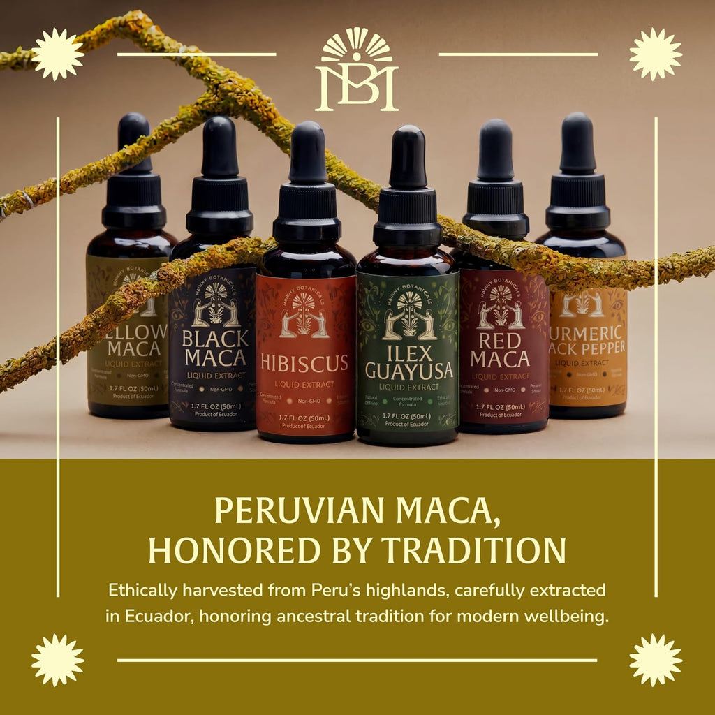 Organic maca root for vitality