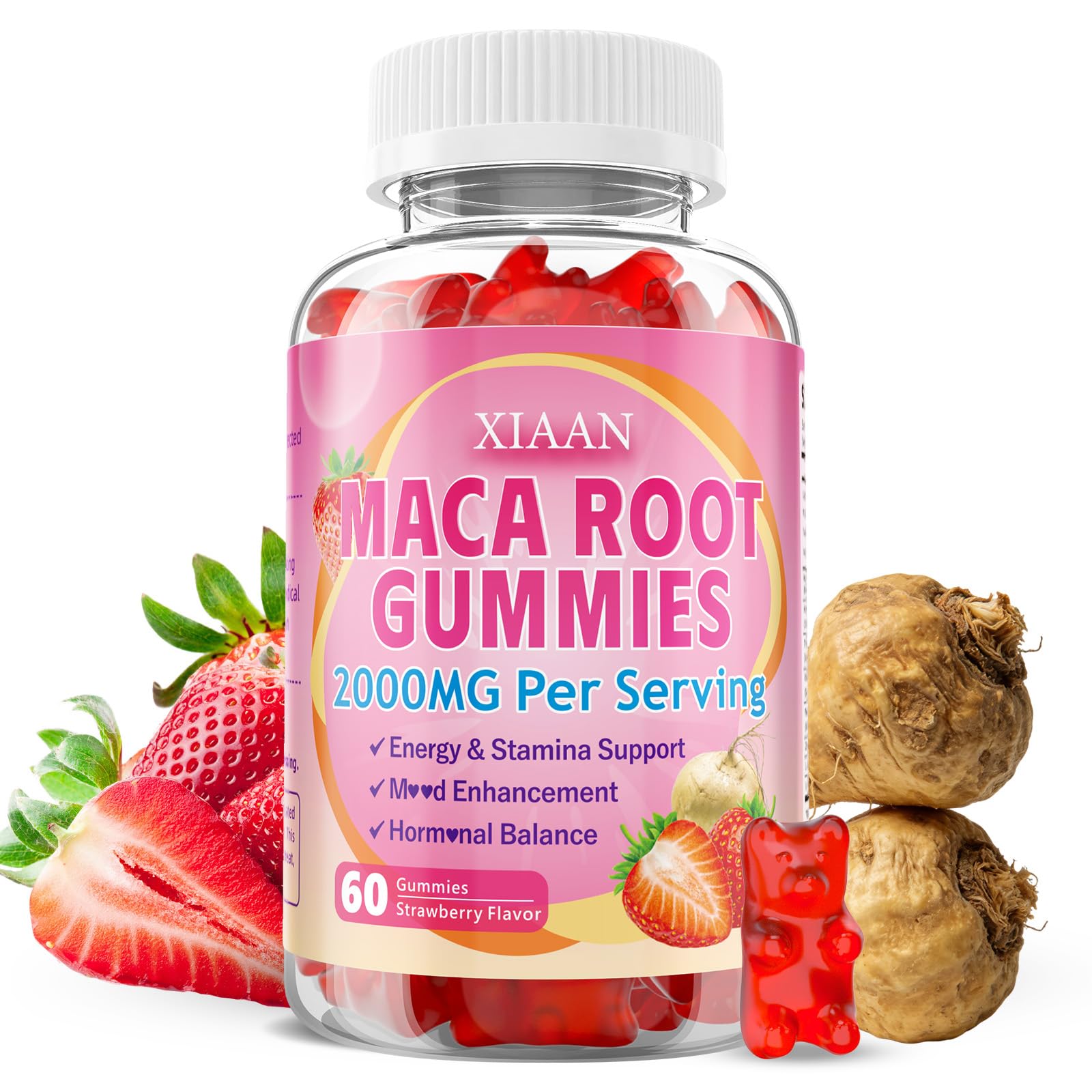 organic maca root gummies for energy