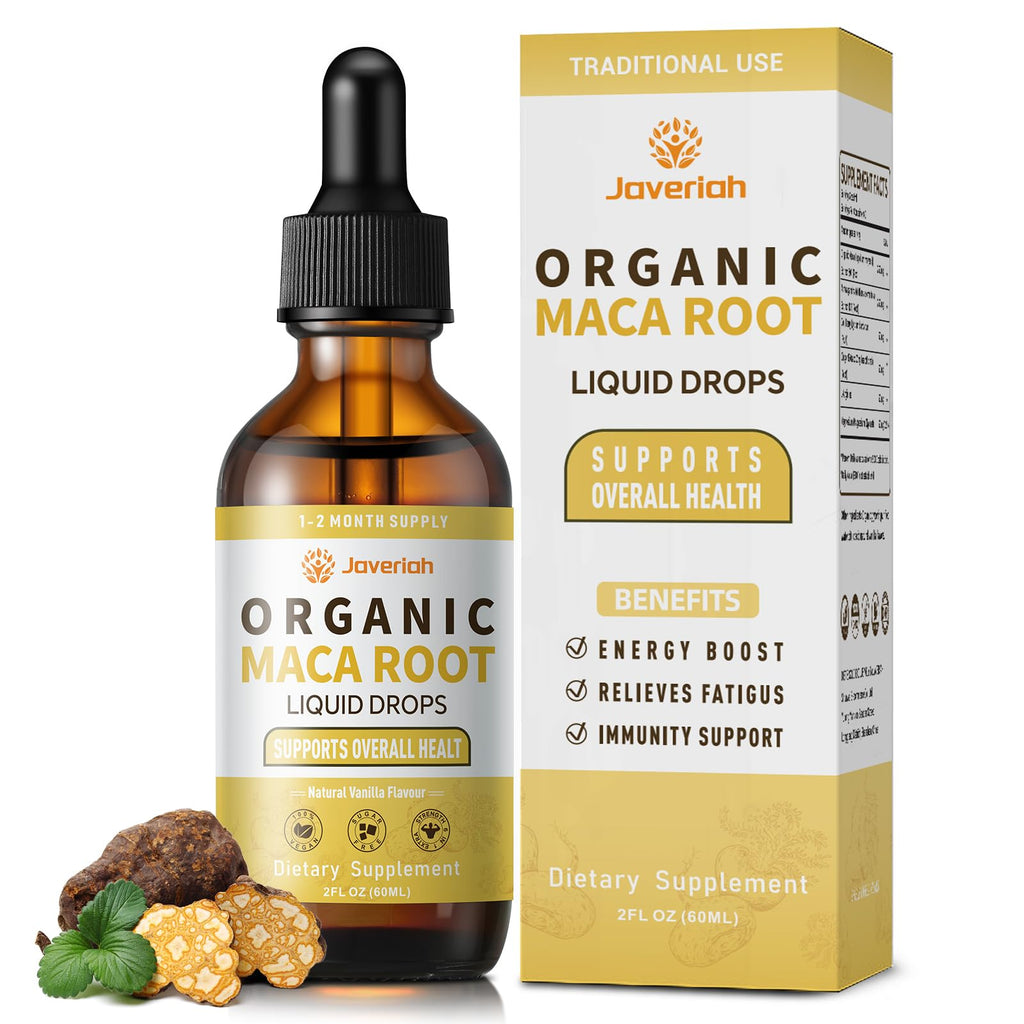 organic maca root liquid drops benefits