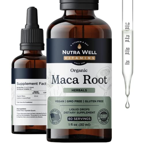 organic maca root liquid drops