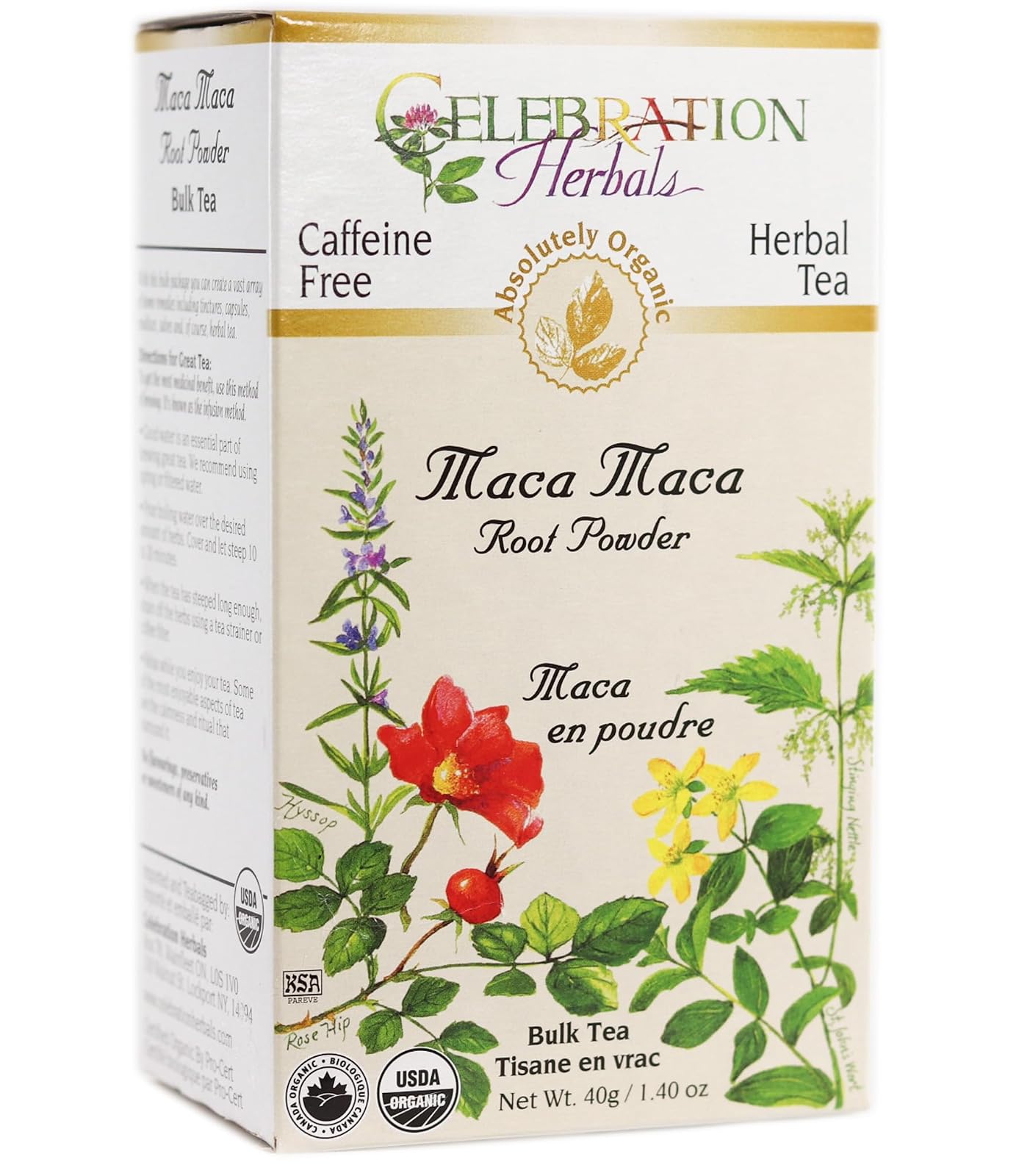 organic maca root powder tea