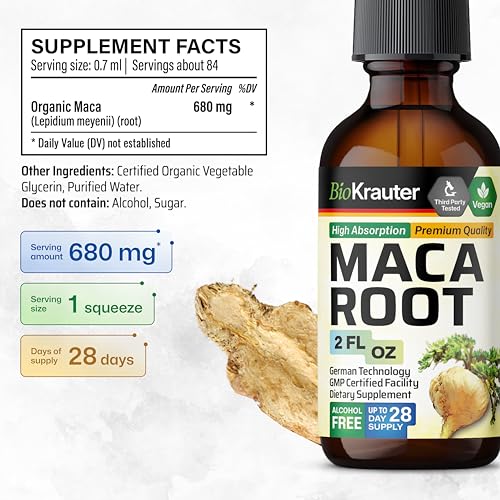 organic maca root supplement