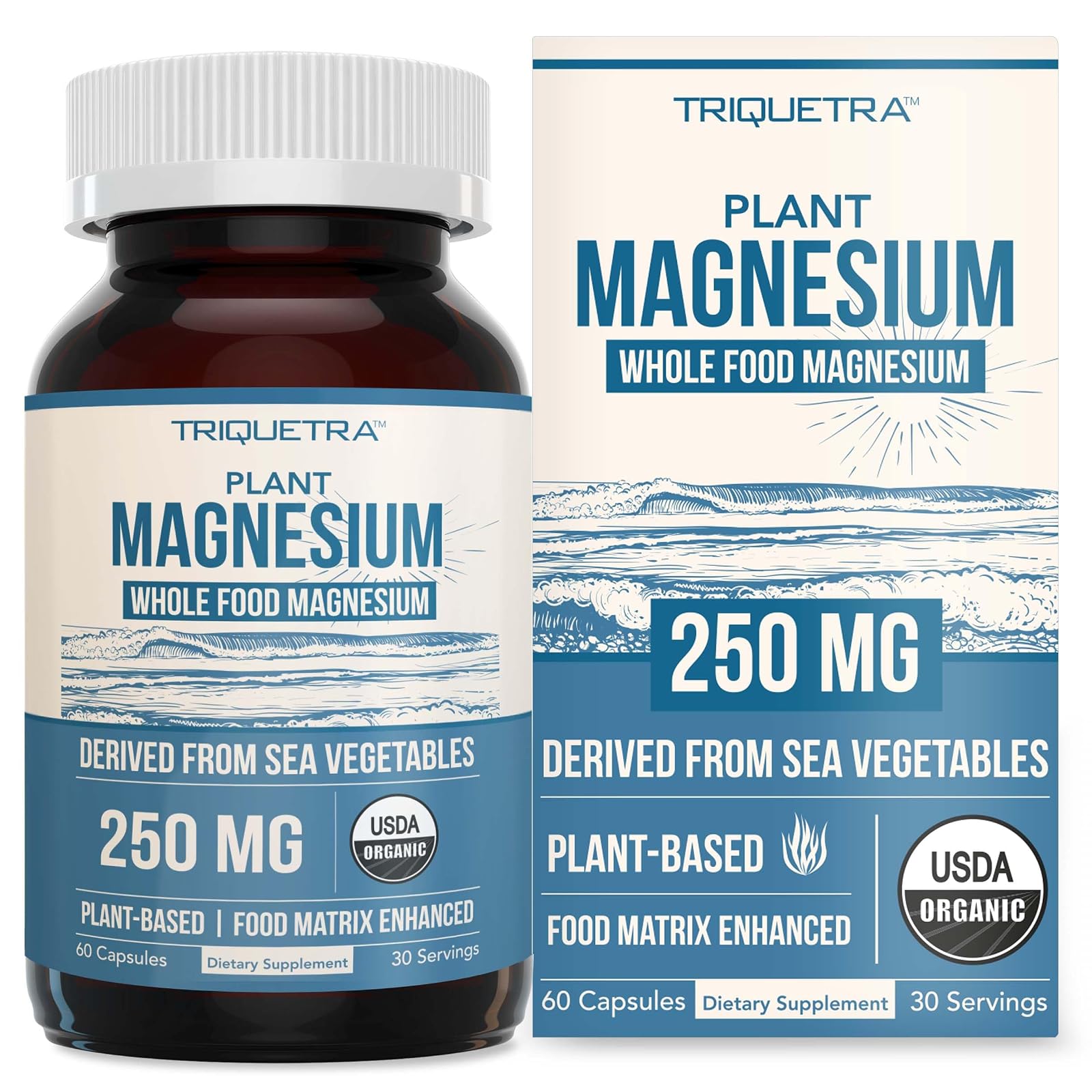organic magnesium capsules for relaxation