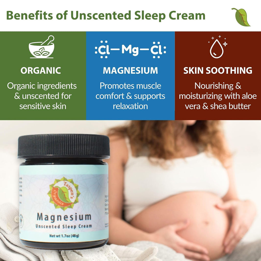 organic magnesium cream for muscle relief