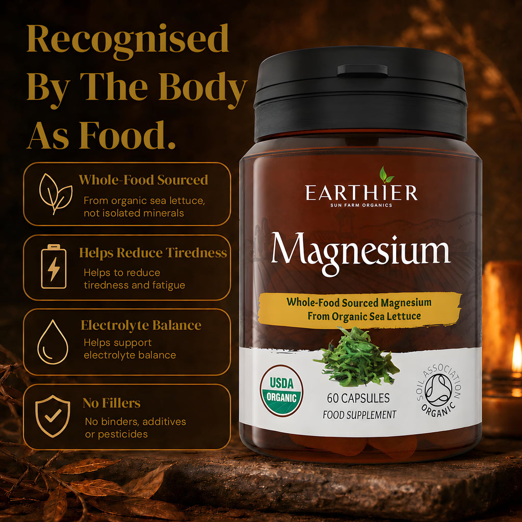 organic magnesium for overall vitality