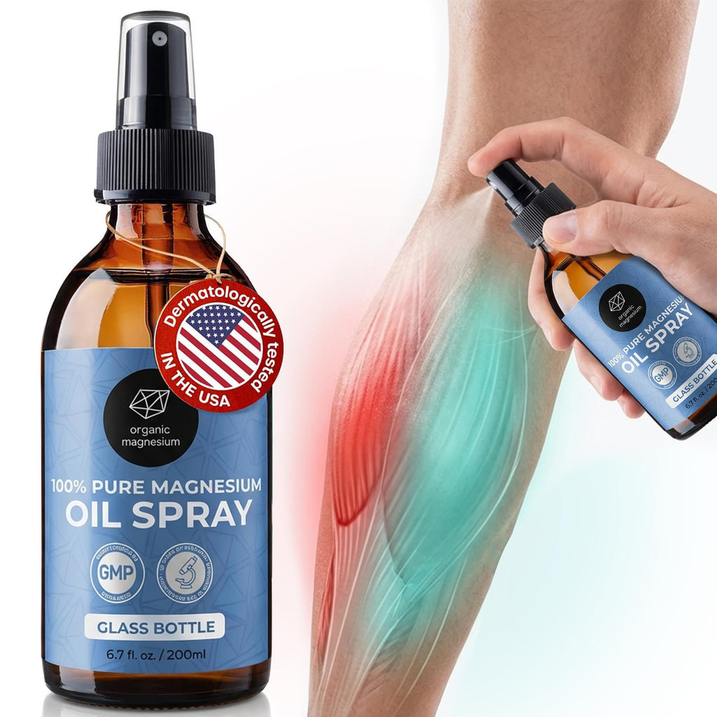 organic magnesium oil spray for relaxation