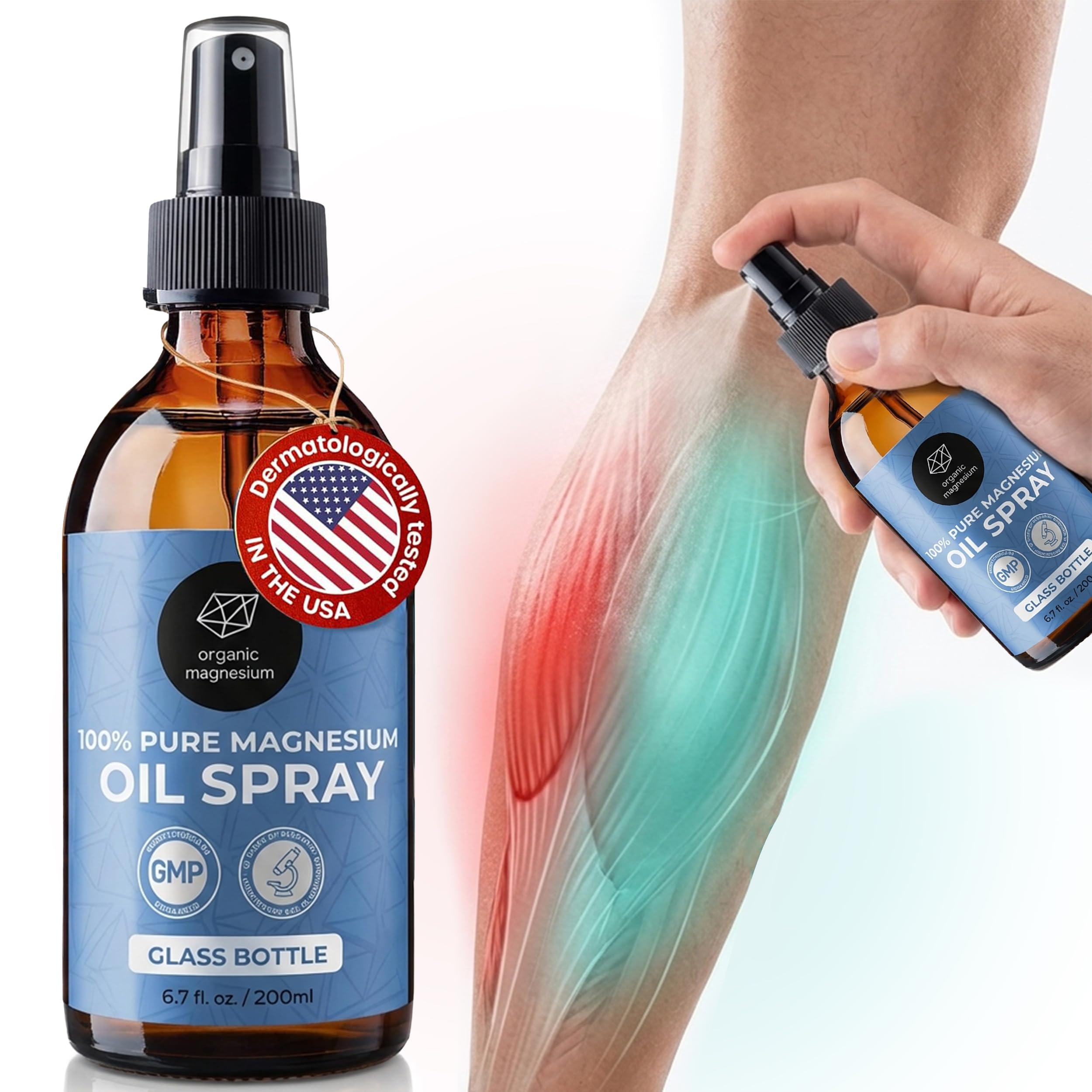 organic magnesium oil spray for relaxation