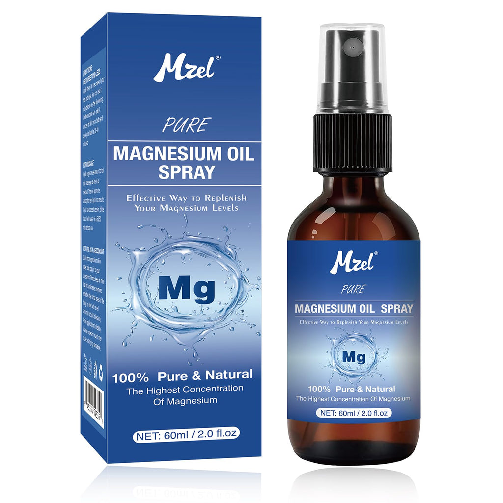 Organic magnesium oil spray for skin